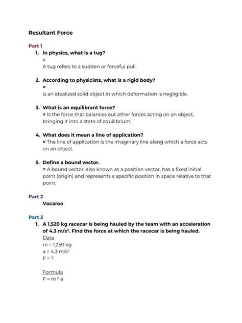 hw5 resultant force pdf
