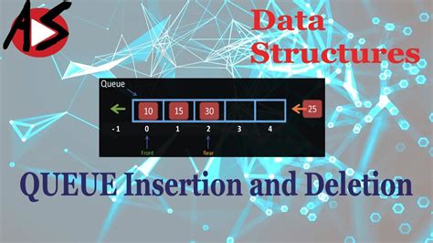Queue Insertion And Deletion Youtube