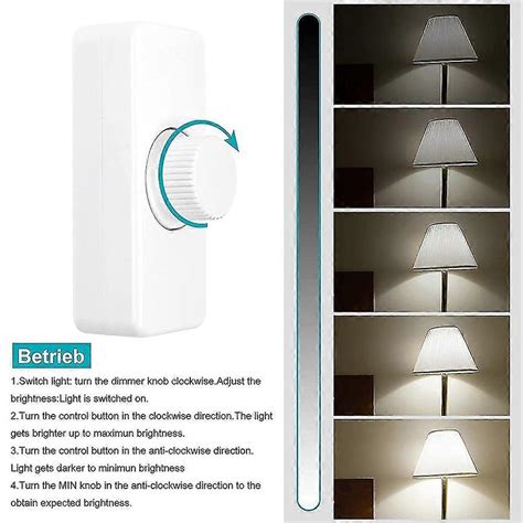 Inline Led Dimmer Switch Built In Onoff And Knob Control Dimmer For