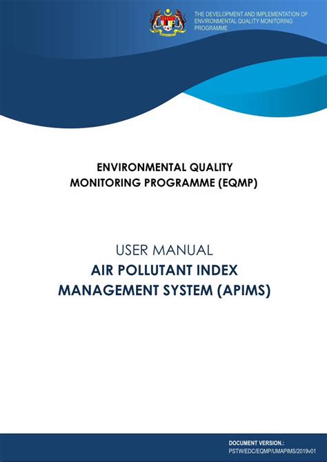 Pdf Air Pollutant Index Management System Apims Dokumentips