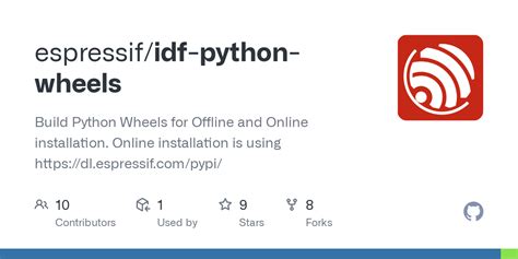 github espressif idf python wheels build python wheels for offline