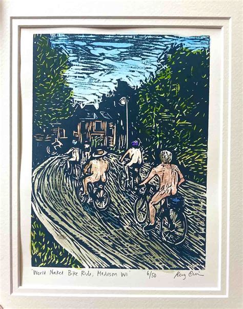 World Naked Bike Ride Madison Wi Murmel Art