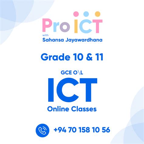 Gce Olevel Ict Grade 10 And 11 For Gce Ol Local