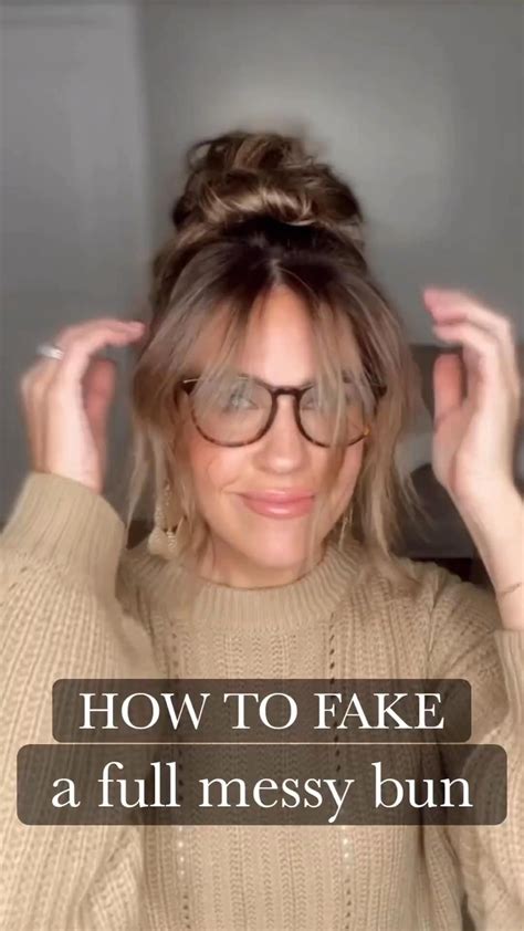 Messy Bun Tutorial Artofit