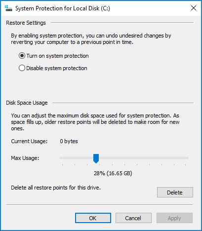 Top Solutions To Windows Restore Points Missing Or Gone MiniTool