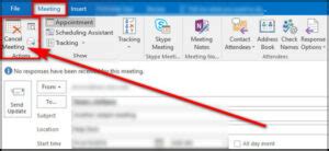 Cancel Future Recurring Meetings In Outlook Guideline 2024