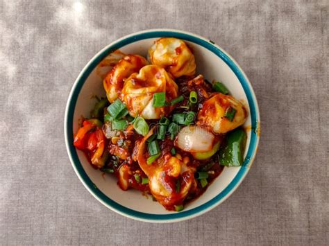 Buff Chily Momo Or C Momo Stock Image Image Of Meat 129895919