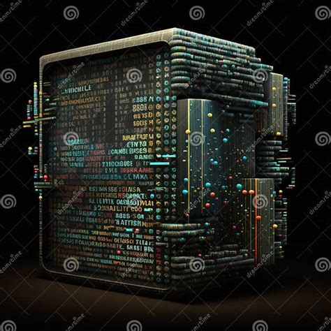 Big Data Artificial Intelligence And Quantum Computing Concept Stock
