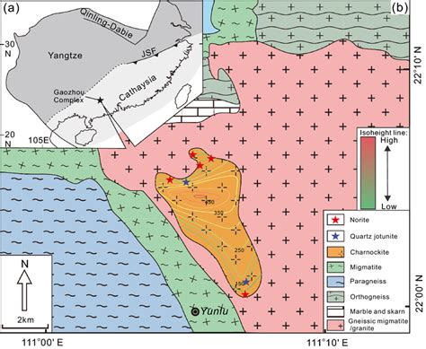 A Tectonic Schematic Map Of The South China Block Jsf Download