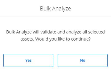Calculate A Bulk Analysis