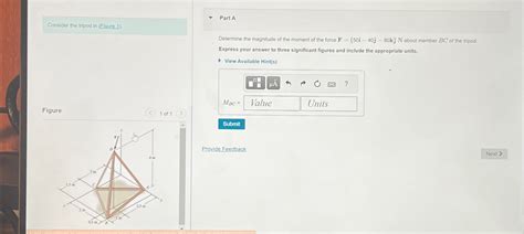 Solved Consider The Tripod In Figure 1figure1 ﻿of 1part