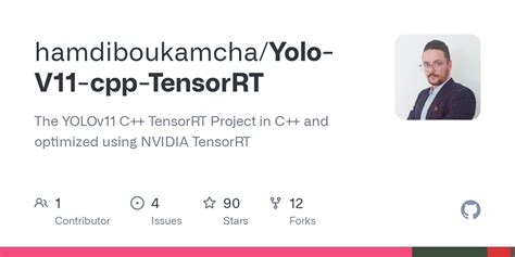 GitHub Hamdiboukamcha Yolo V11 Cpp TensorRT The YOLOv11 C TensorRT Project In C And