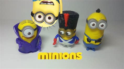 Minions 2015 Mcdonalds Happy Meal Toys Vampire Marching Minion Soldier Kevin Artofit