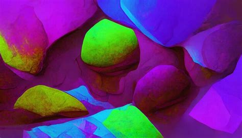 Premium Ai Image Overlapping Forms Background Concept