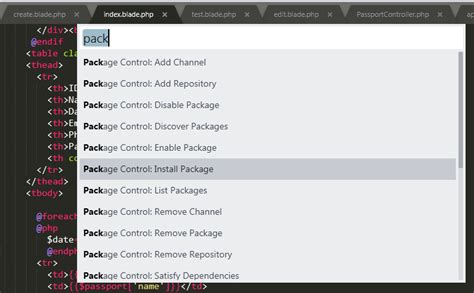 Thêm Gói Laravel Blade Hilighter Vào Sublimetext Setting Sublime Text