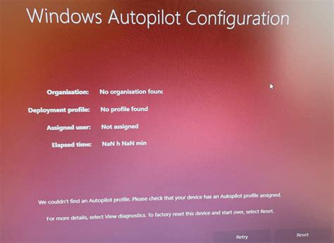 HardwareMismatchDetected No Autopilot Profile Found 908