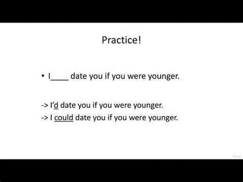 31 Third Conditional