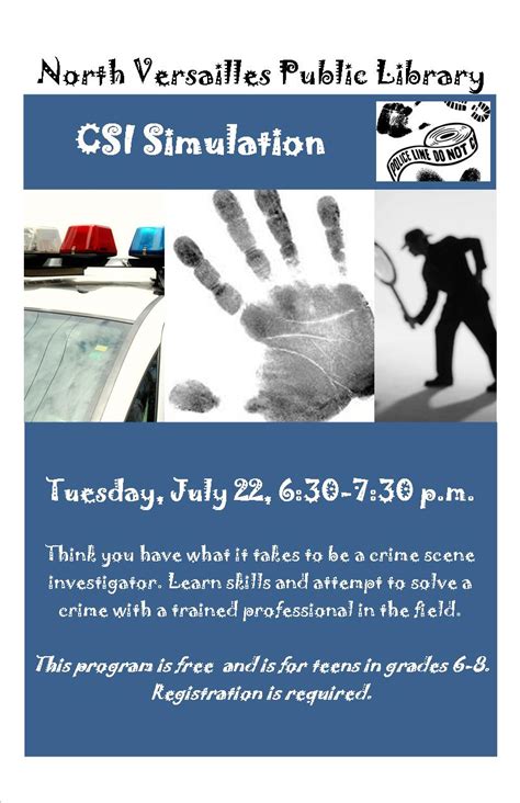 Teen CSI Simulation