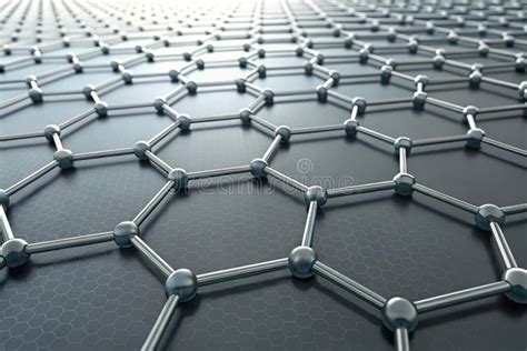 3d Illustration Abstract Background Conceptual Image With Hexagonal