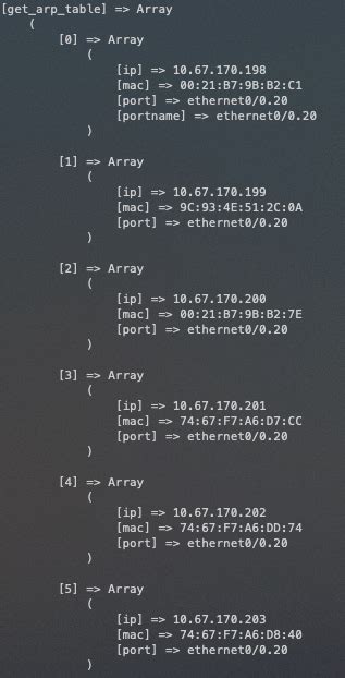 Scan Update Snmp Arp Scan Does Not Store Discovered Mac Adresses