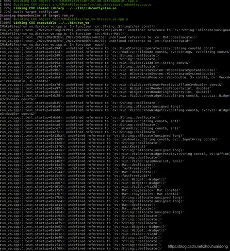 ubuntu下cmake设置opencv链接库 undefined reference to `cv string allocate