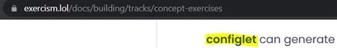 broken links on exercism lol docs building tracks concept