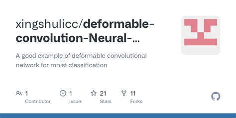 GitHub Xingshulicc Deformable Convolution Neural Network A Good Example Of Deformable