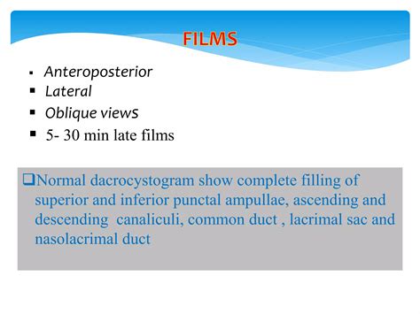 Dacrocystography Pptx