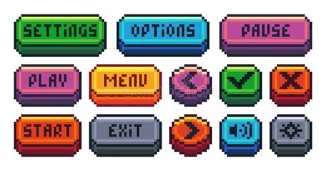 Sprite Interface Stock Illustrations 1182 Sprite Interface Stock