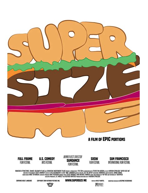 Super Size Me Movie Posters On Behance
