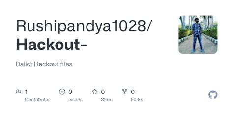 github rushipandya1028 hackout daiict hackout files