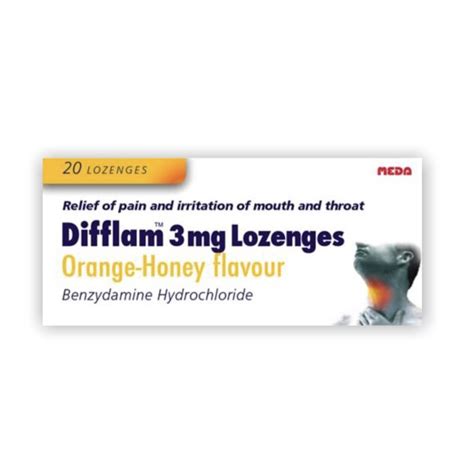 Difflam Mg Lozenges Orange Honey Pack Of Difflam Rightdose