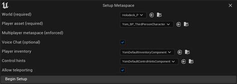 Yom Replicator Sdk Metaspace Setup