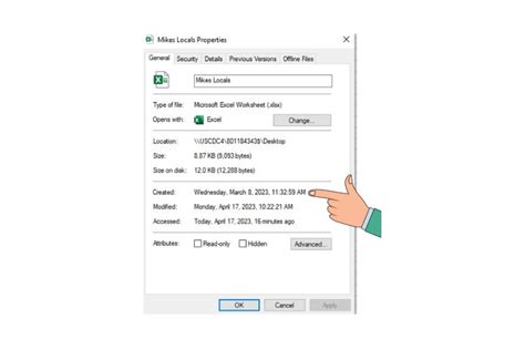 How To See When An Excel File Was Created Explore The Hidden Treasures