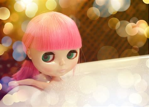 My Blythe And Me In The Bathroom
