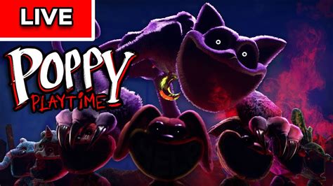 🔴LIVE Poppy Playtime Chapter 3 | UPDATE - YouTube