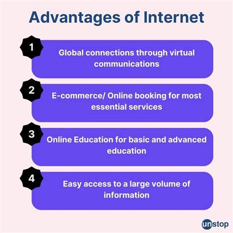 advantages and disadvantages of internet