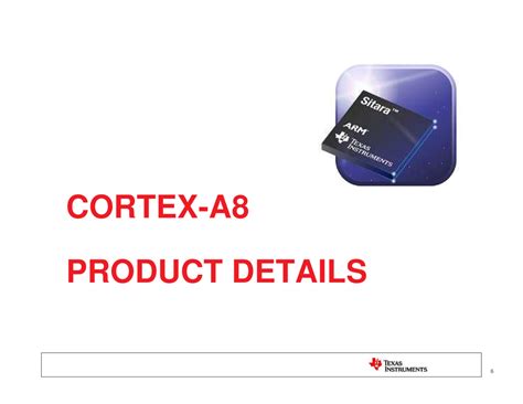 Ti Sitaraarm Microprocessors Texas Instruments Ti Sitara