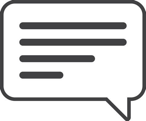 Message Boxes And Chats Illustration In Minimal Style 14869403 Vector Art At Vecteezy