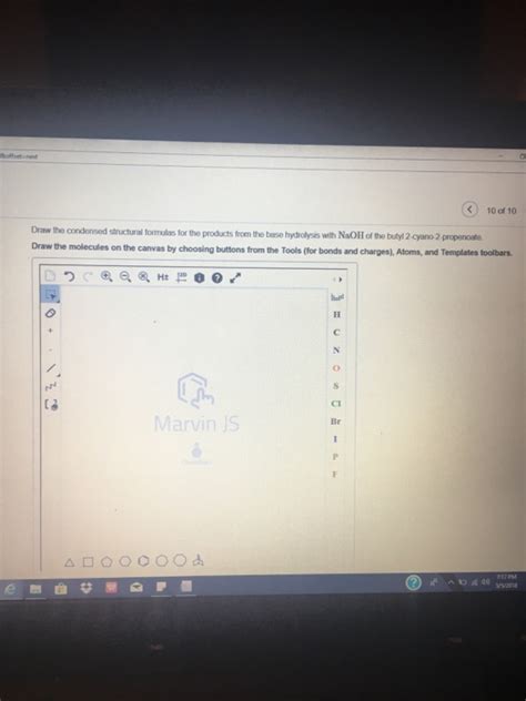 Solved C Of Draw The Condensed Structural Formulas For Chegg