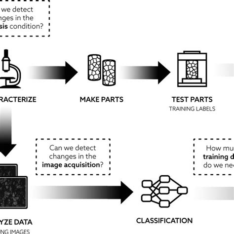 Schematic Of A Workflow For Sem Image Based Material Classification