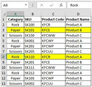 How To Change Color Of The Row With A Click Using VBA In Microsoft Excel