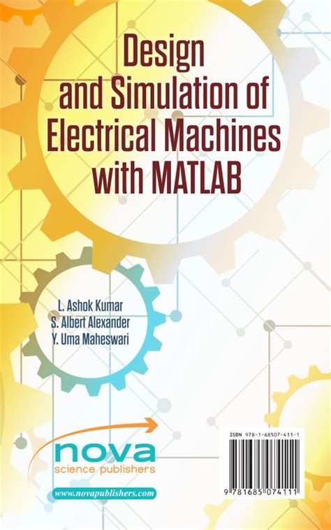 Design And Simulation Of Electrical Machines With Matlab Nova Science