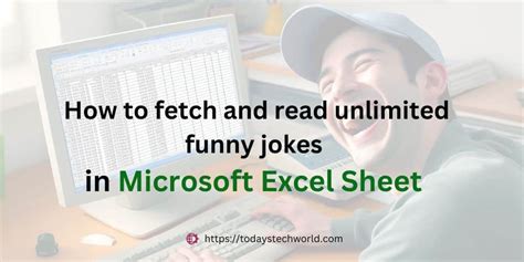 How To Fetch And Read Jokes In Excel Sheet Using Rest Api Todays Tech World