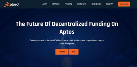 aptpad finance the aptos defi ido launchpad and a safe way to