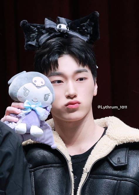 大杯無糖冰拿鐵 บน X 240107🧊 可愛的貓貓 에이티즈 Ateez 산 최산 San Abosqvzycn X In 2024 K