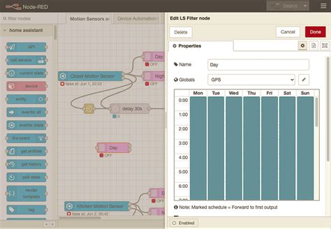 Light Scheduler Problems In Node Red Node Red Home Assistant Community