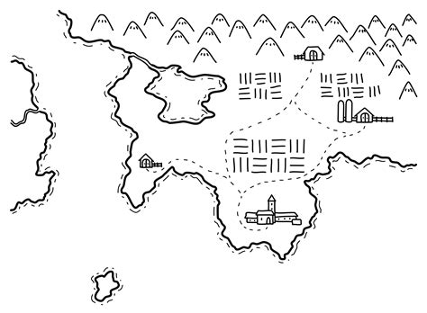 How To Draw Fantasy Maps Super Easy In ShadowDraw NaNoWriMo Fantasy