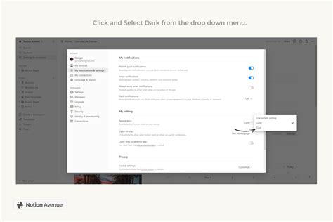 How To Make Notion Dark Mode How To Turn On And Off On Desktop And Mobile