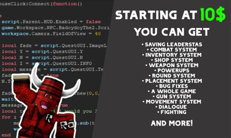Script Anything In Roblox By Aeroscripts Fiverr